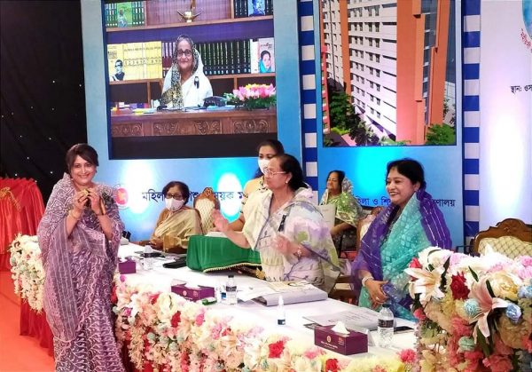 Ms. Selima Ahmad MP has been awarded for the “Bangamata Begum ...